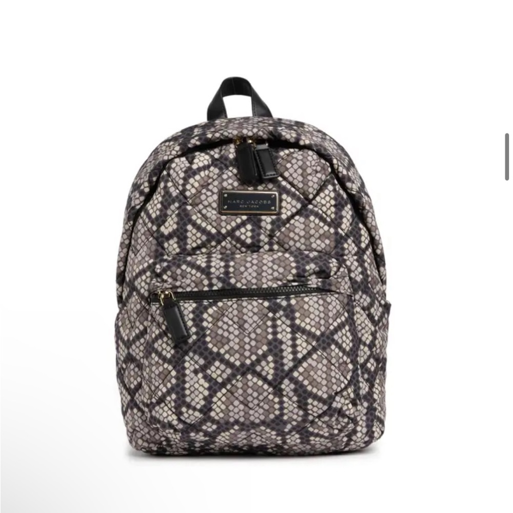 Marc Jacobs Quilted Nylon Back Pack - Gem